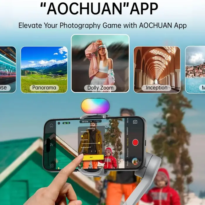 AOCHUAN Smart Xpro 3-axis Gimbal Stabilizer - Gear Space BD