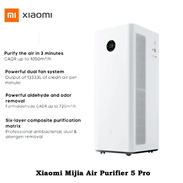Xiaomi Mijia Air Purifier 5 Pro AC-M27-SC - Gear Space BD