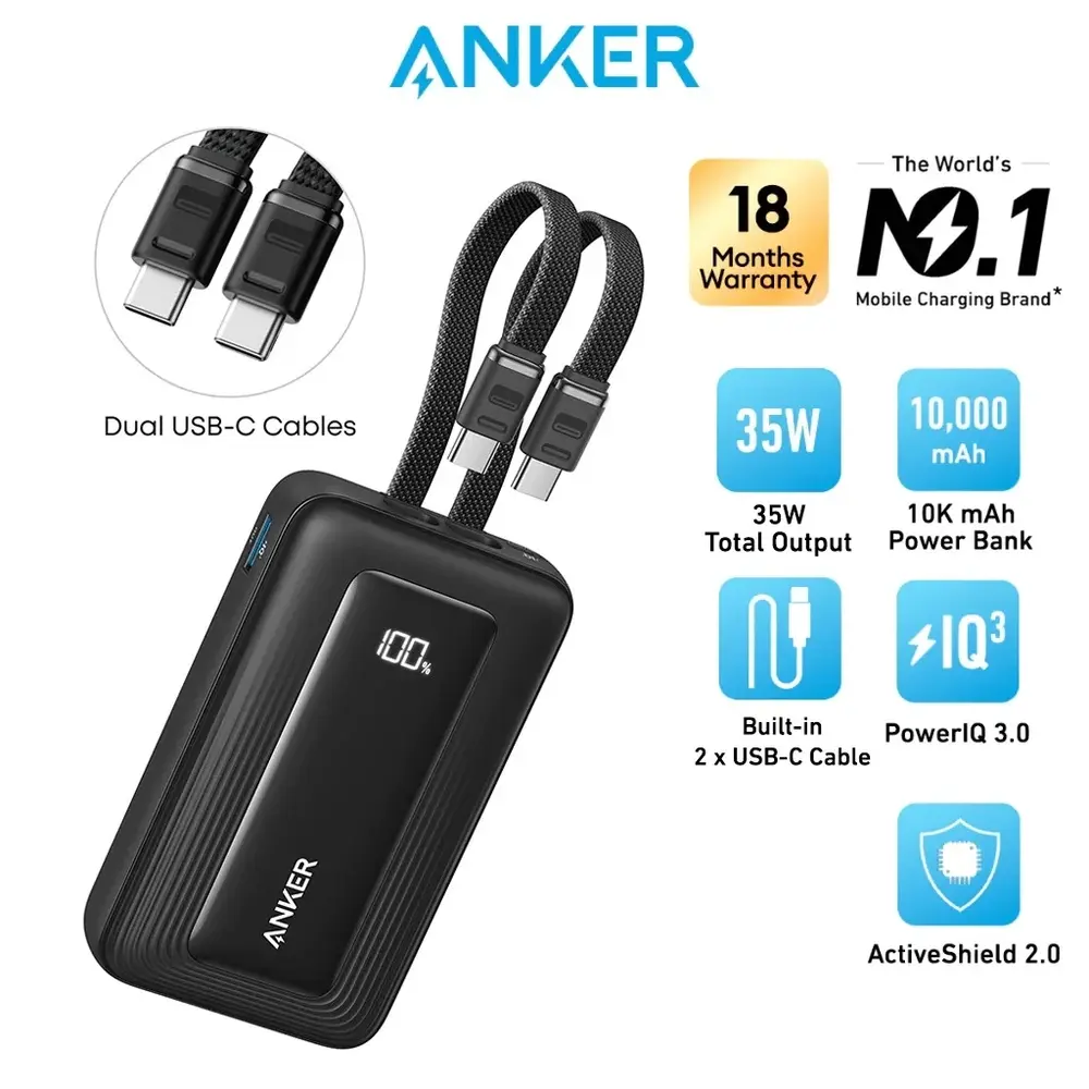 Anker Zolo A1680 10000mAh Power Bank - Gear Space BD